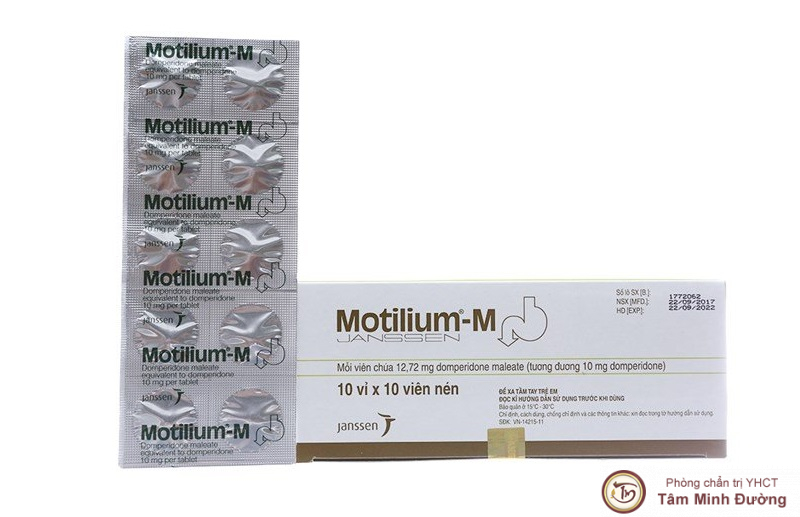 Motilium 10mg là thuốc gì? Tác dụng, thành phần và chỉ định sử dụng